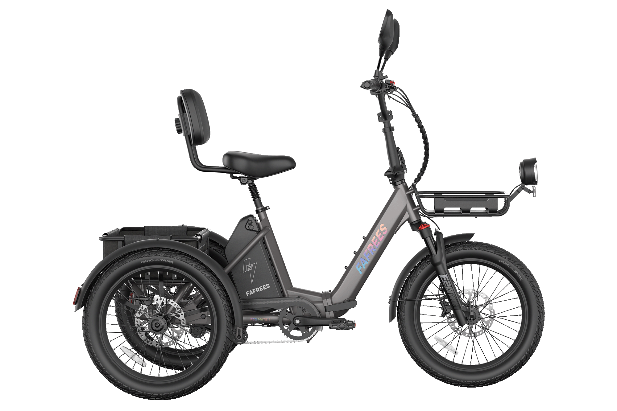 F20 Mate II Electric Trike | Safe 3-Wheel E-Bike for Daily Use ...