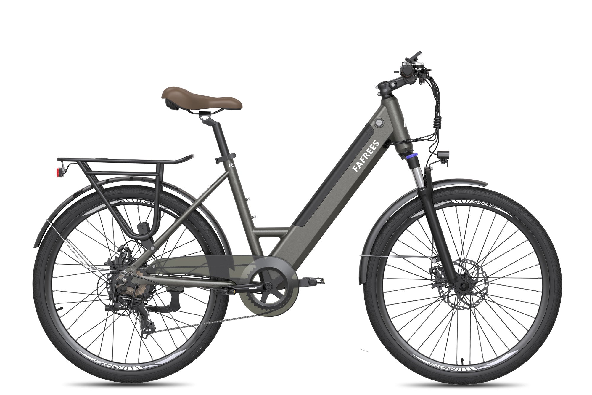 Fafrees F26 Pro City E-bike, Step-Thru Ebike, 26 inch Electric Bike ...