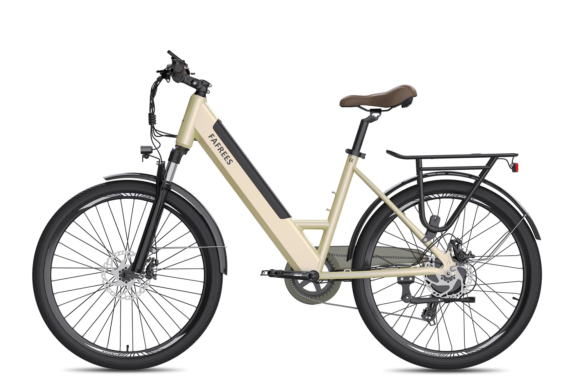 Fafrees F26 Pro City E-bike, Step-Thru Ebike, 26 inch Electric Bike ...
