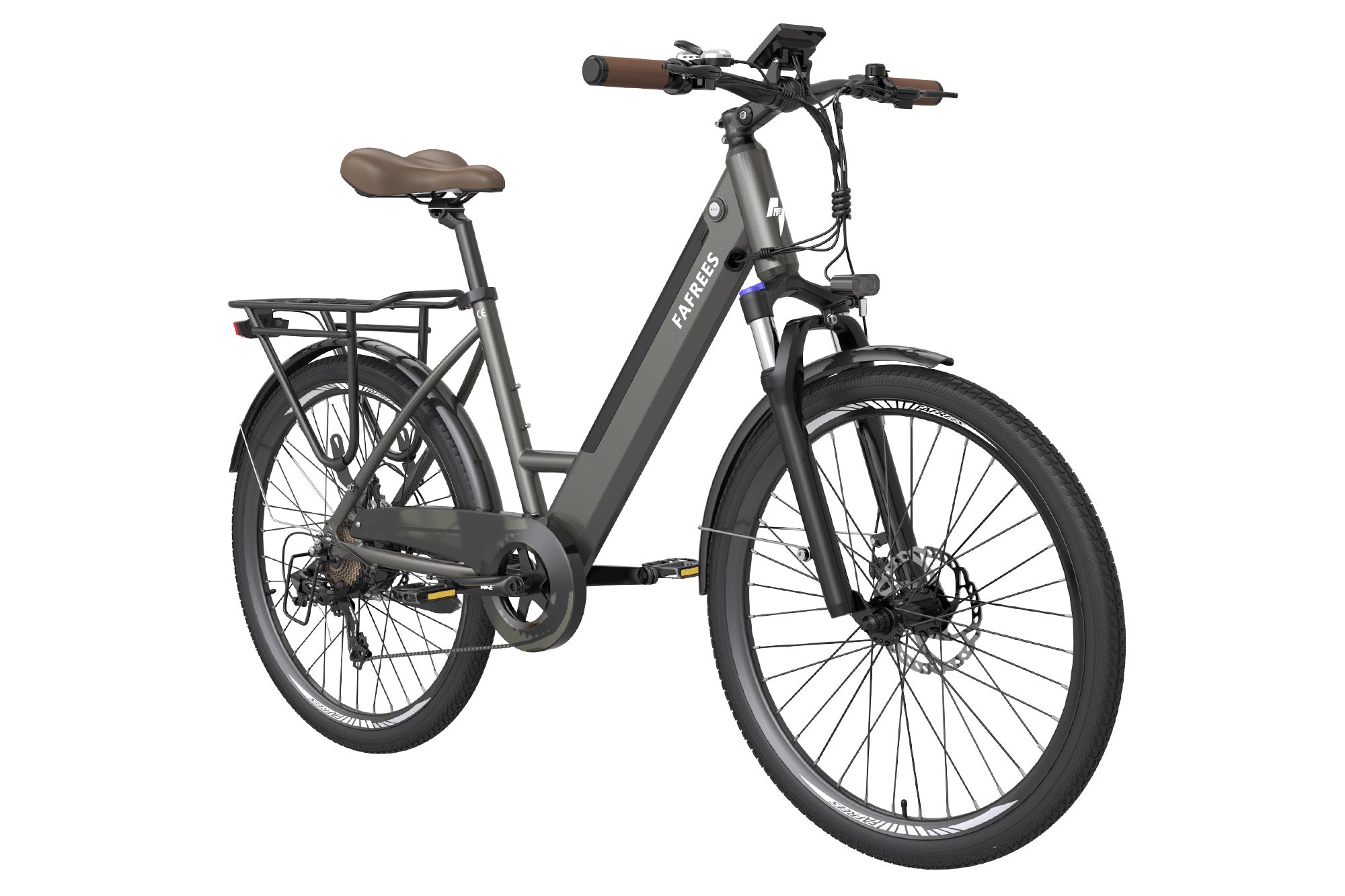 Fafrees F26 Pro City E-bike, Step-Thru Ebike, 26 inch Electric Bike ...
